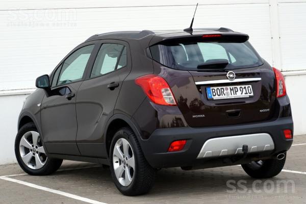 Brown Opel Mokka 2015 in Riga, with an engine capacity of 1.60 L and mileage of 181 thousand km for 6400 €, photo 8 on AUTOMOTO.COM.LV