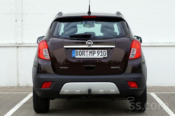 Brown Opel Mokka 2015 in Riga, with an engine capacity of 1.60 L and mileage of 181 thousand km for 6400 €, photo 9 on AUTOMOTO.COM.LV