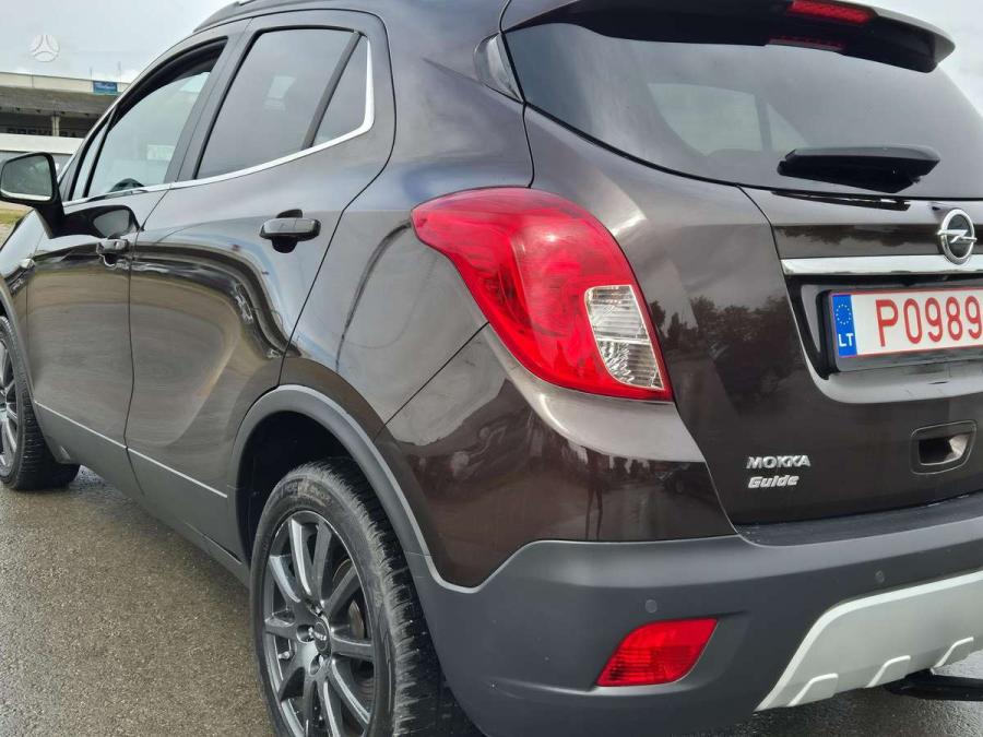 Brūns Opel Mokka 2015 Šauļi, ar dzinēja tilpumu 1.36 L un nobraukumu 140 tūkst. km par 8250 €, foto 10 vietnē AUTOMOTO.COM.LV