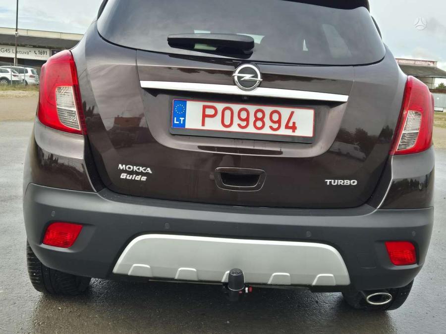 Brūns Opel Mokka 2015 Šauļi, ar dzinēja tilpumu 1.36 L un nobraukumu 140 tūkst. km par 8250 €, foto 11 vietnē AUTOMOTO.COM.LV
