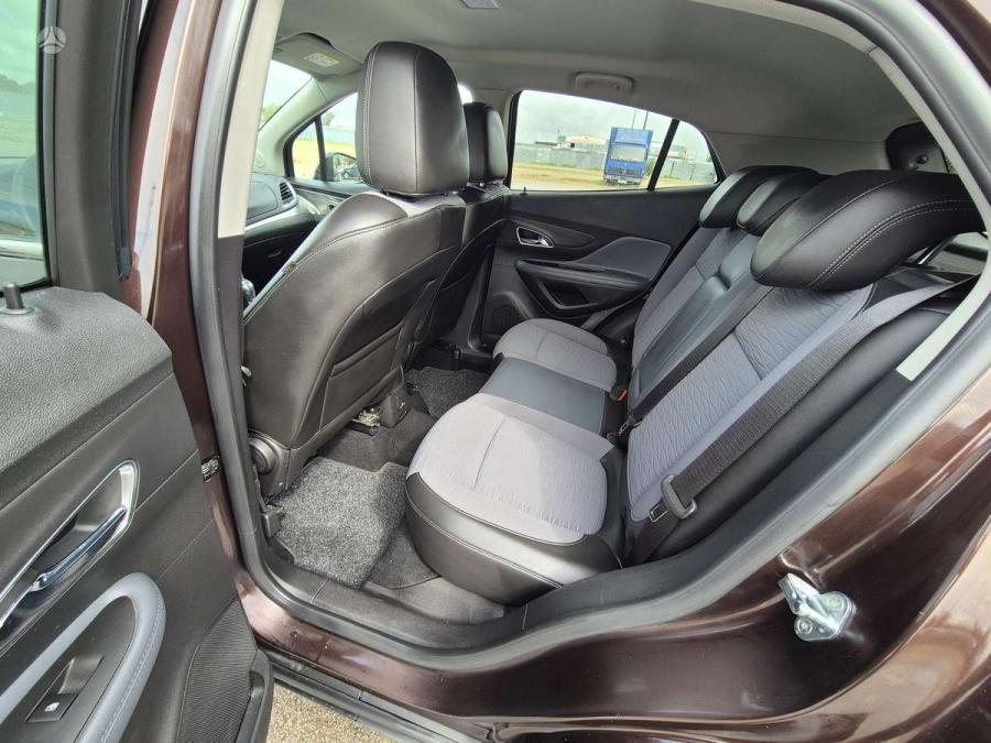 Brūns Opel Mokka 2015 Šauļi, ar dzinēja tilpumu 1.36 L un nobraukumu 140 tūkst. km par 8250 €, foto 17 vietnē AUTOMOTO.COM.LV