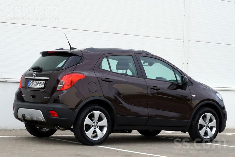 Brūns Opel Mokka 2015 Rīga, ar dzinēja tilpumu 1.60 L un nobraukumu 181 tūkst. km par 5970 €, foto 12 vietnē AUTOMOTO.COM.LV