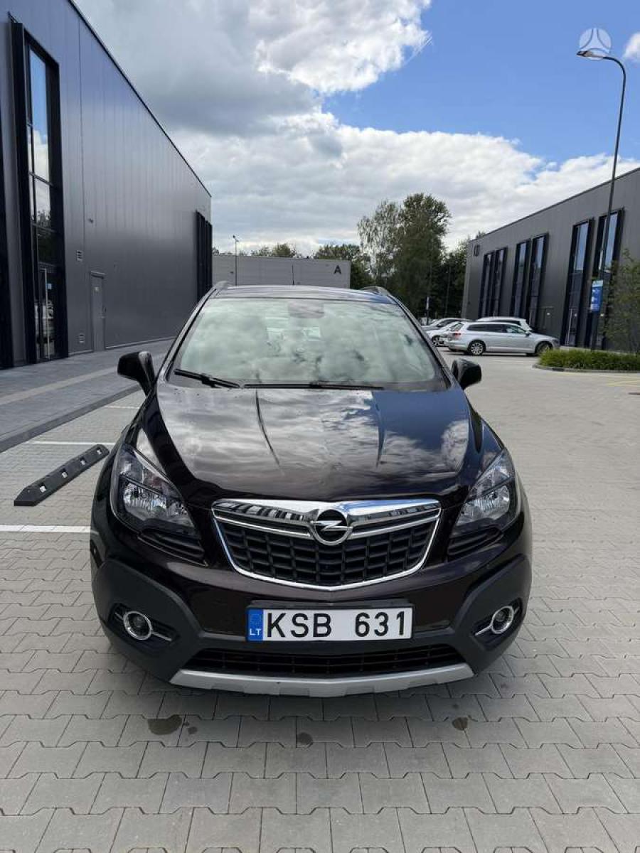 Brūns Opel Mokka 2015 Viļņa, ar dzinēja tilpumu 1.70 L un nobraukumu 173 tūkst. km par 5150 €, foto 1 vietnē AUTOMOTO.COM.LV