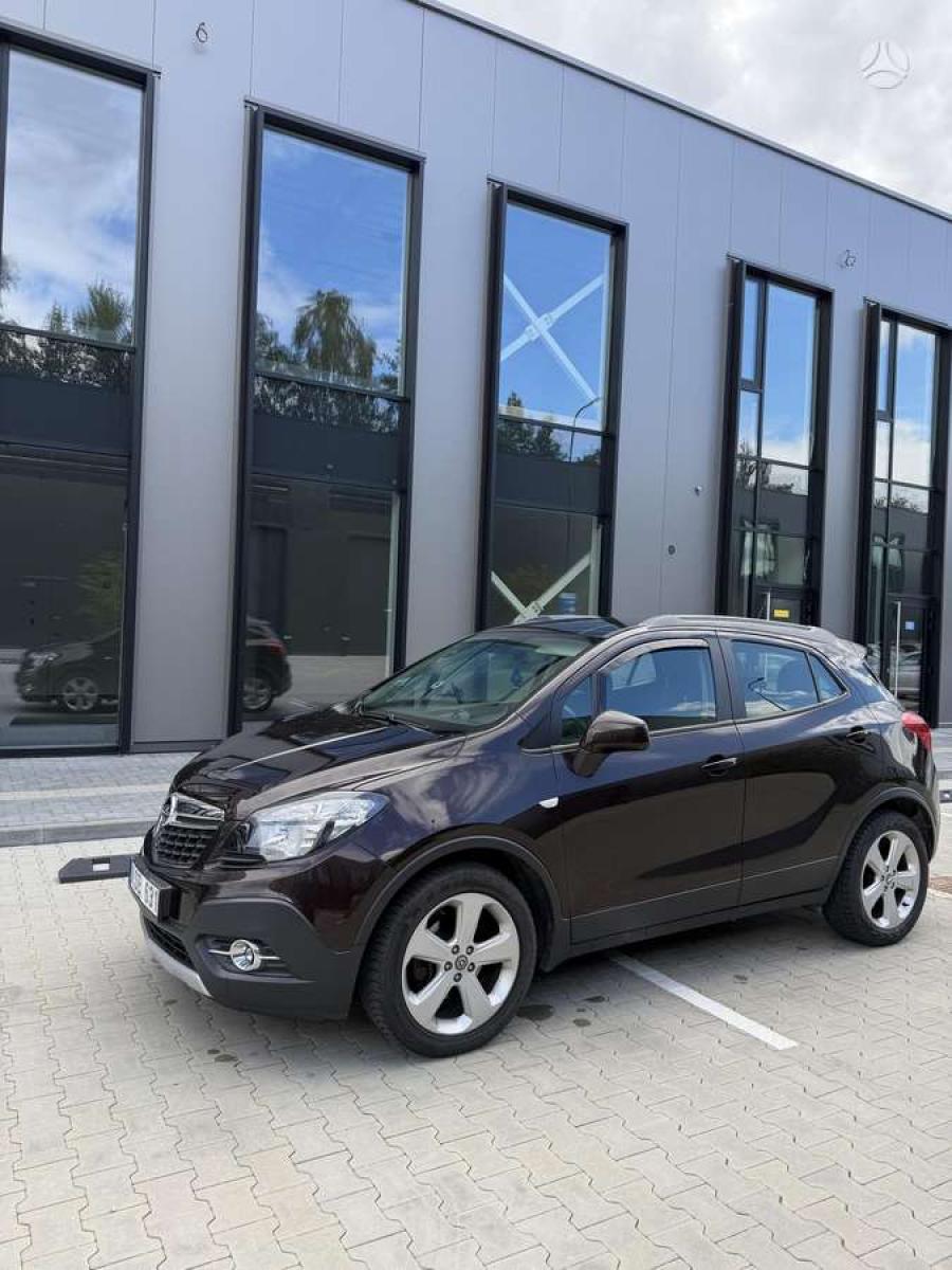 Brūns Opel Mokka 2015 Viļņa, ar dzinēja tilpumu 1.70 L un nobraukumu 173 tūkst. km par 5150 €, foto 3 vietnē AUTOMOTO.COM.LV