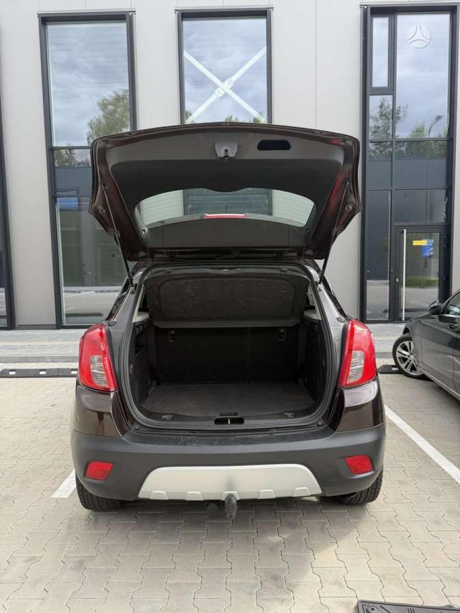 Brūns Opel Mokka 2015 Viļņa, ar dzinēja tilpumu 1.70 L un nobraukumu 173 tūkst. km par 5150 €, foto 12 vietnē AUTOMOTO.COM.LV