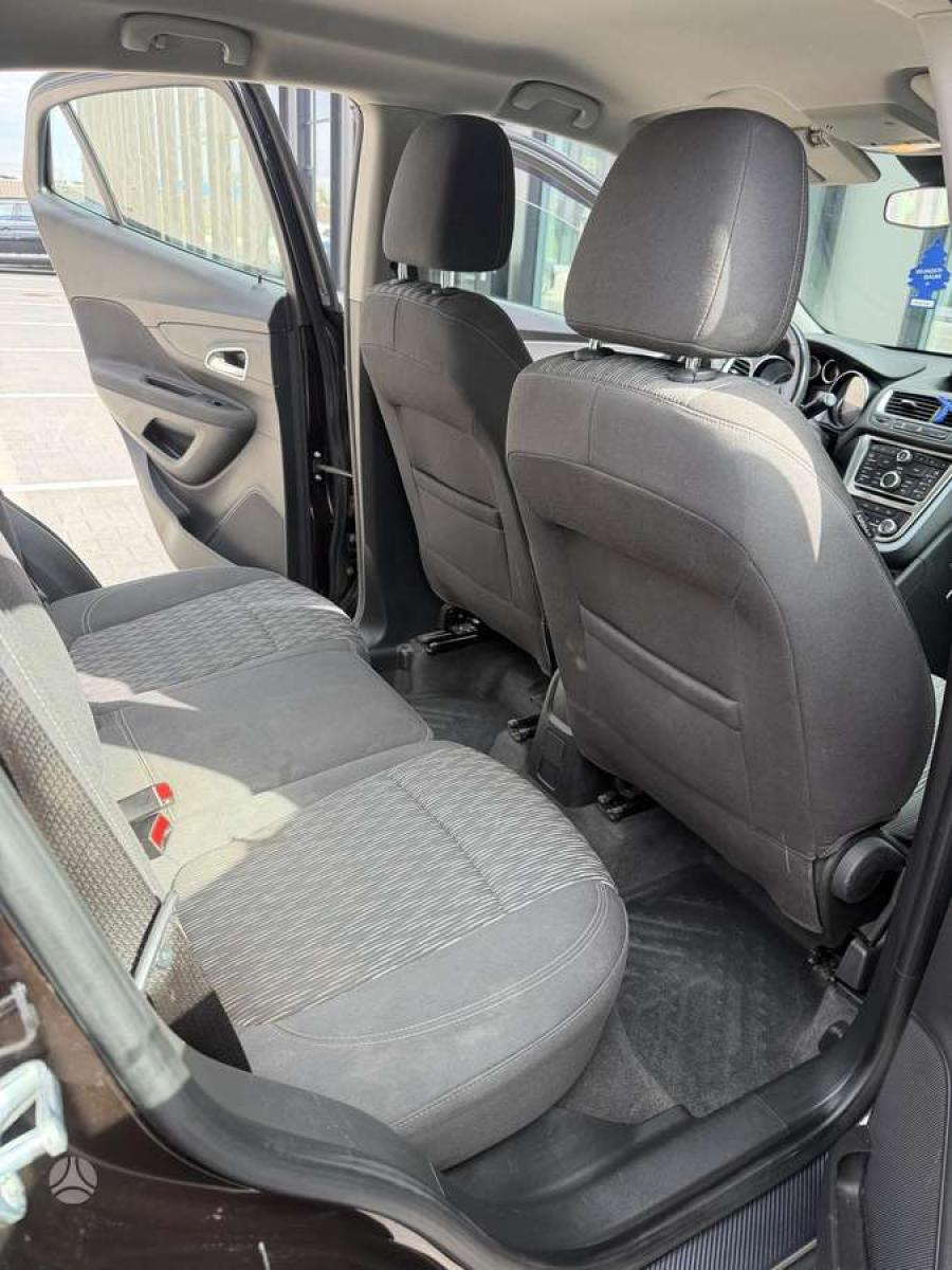 Brūns Opel Mokka 2015 Viļņa, ar dzinēja tilpumu 1.70 L un nobraukumu 173 tūkst. km par 5150 €, foto 14 vietnē AUTOMOTO.COM.LV