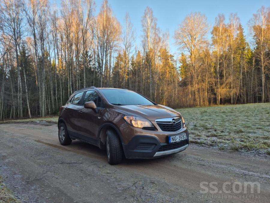 Brown Opel Mokka 2016 in Cesis, with an engine capacity of 1.60 L and mileage of 84 thousand km for 9100 €, photo 3 on AUTOMOTO.COM.LV