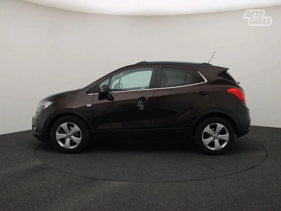 Brown Opel Mokka 2016 in Vilnius, with an engine capacity of 1.40 L and mileage of 171 thousand km for 10899 €, photo 7 on AUTOMOTO.COM.LV