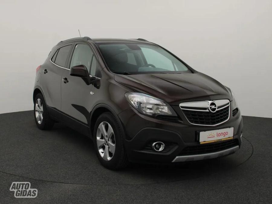 Brown Opel Mokka 2016 in Vilnius, with an engine capacity of 1.40 L and mileage of 171 thousand km for 10899 €, photo 11 on AUTOMOTO.COM.LV