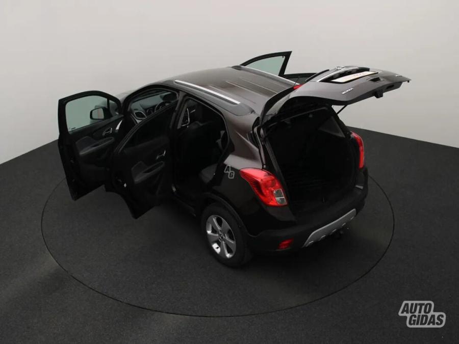 Brown Opel Mokka 2016 in Vilnius, with an engine capacity of 1.40 L and mileage of 171 thousand km for 10899 €, photo 14 on AUTOMOTO.COM.LV
