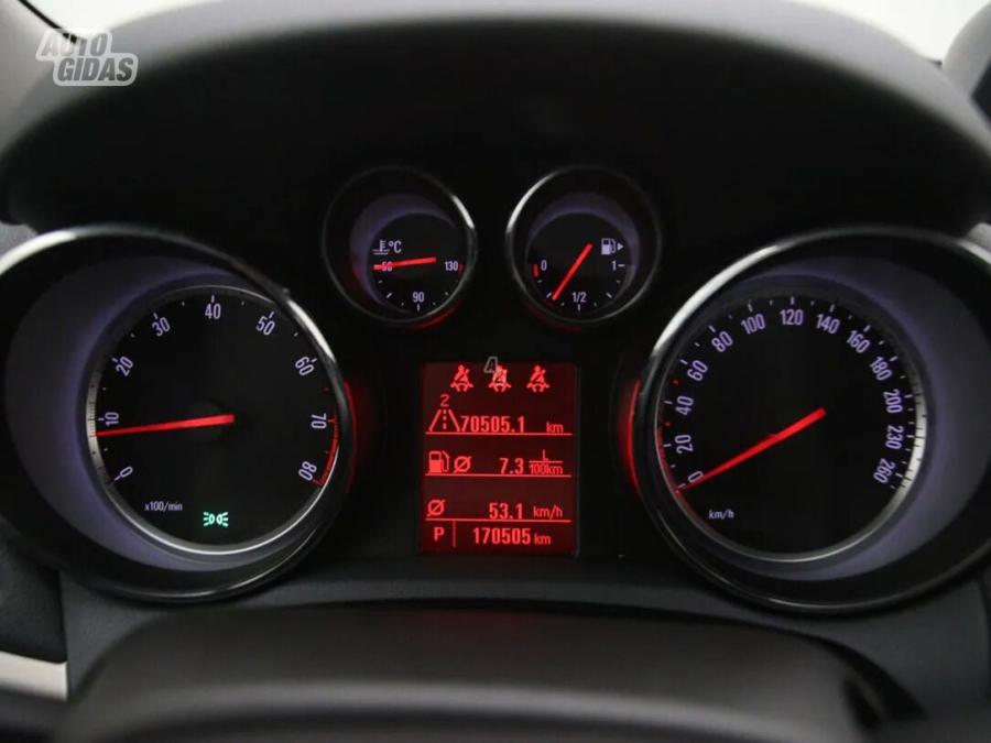 Brown Opel Mokka 2016 in Vilnius, with an engine capacity of 1.40 L and mileage of 171 thousand km for 10899 €, photo 20 on AUTOMOTO.COM.LV