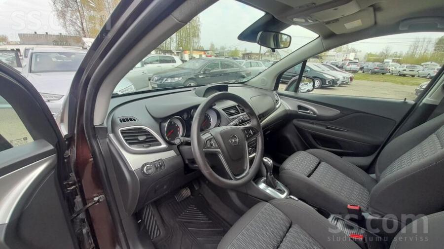 Brūns Opel Mokka 2016 Rīga, ar dzinēja tilpumu 1.40 L un nobraukumu 142 tūkst. km par 10000 €, foto 12 vietnē AUTOMOTO.COM.LV