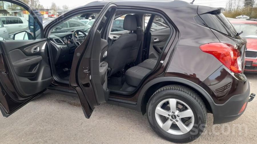 Brūns Opel Mokka 2016 Rīga, ar dzinēja tilpumu 1.40 L un nobraukumu 142 tūkst. km par 10000 €, foto 35 vietnē AUTOMOTO.COM.LV