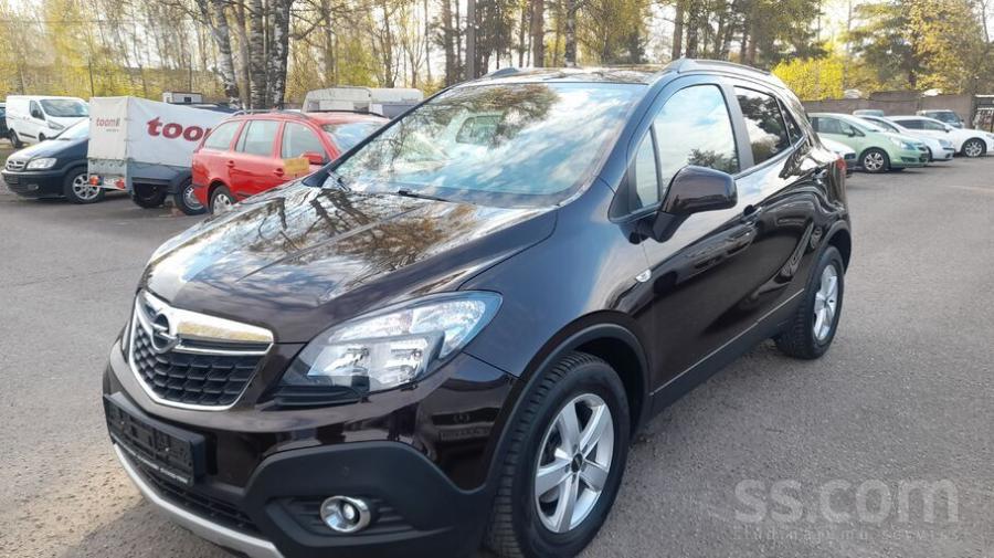 Brown Opel Mokka 2016 in Riga, with an engine capacity of 1.40 L and mileage of 142 thousand km for 10000 €, photo 5 on AUTOMOTO.COM.LV