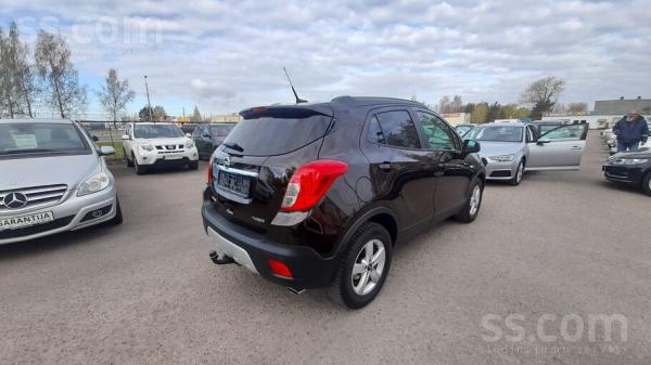 Brown Opel Mokka 2016 in Riga, with an engine capacity of 1.40 L and mileage of 142 thousand km for 10000 €, photo 8 on AUTOMOTO.COM.LV
