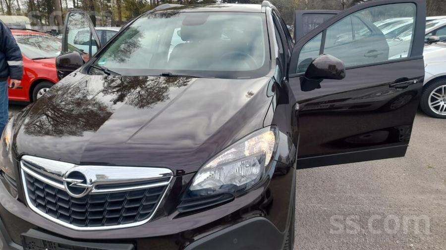 Brown Opel Mokka 2016 in Riga, with an engine capacity of 1.40 L and mileage of 142 thousand km for 10000 €, photo 28 on AUTOMOTO.COM.LV