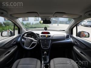 Brown Opel Mokka 2016 in Riga, with an engine capacity of 1.60 L and mileage of 217 thousand km for 5890 €, photo 4 on AUTOMOTO.COM.LV