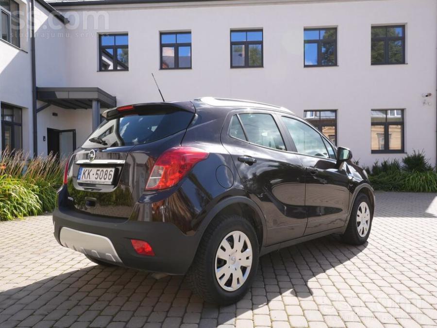 Brown Opel Mokka 2016 in Riga, with an engine capacity of 1.60 L and mileage of 217 thousand km for 5890 €, photo 5 on AUTOMOTO.COM.LV
