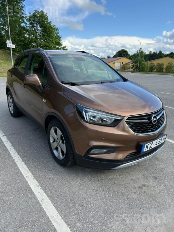 Brown Opel Mokka 2017 in Tukums, with an engine capacity of 1.40 L and mileage of 81 thousand km for 8200 €, photo 3 on AUTOMOTO.COM.LV