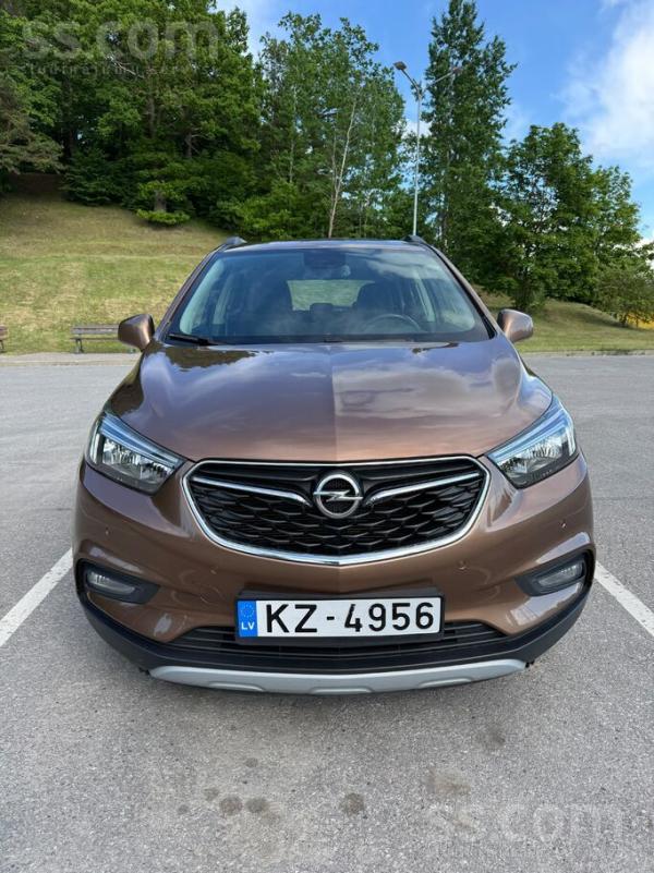 Brown Opel Mokka 2017 in Tukums, with an engine capacity of 1.40 L and mileage of 81 thousand km for 8200 €, photo 4 on AUTOMOTO.COM.LV