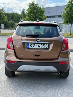 Brown Opel Mokka 2017 in Tukums, with an engine capacity of 1.40 L and mileage of 81 thousand km for 8200 €, photo 7 on AUTOMOTO.COM.LV