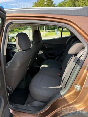 Brown Opel Mokka 2017 in Tukums, with an engine capacity of 1.40 L and mileage of 81 thousand km for 8200 €, photo 10 on AUTOMOTO.COM.LV