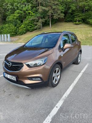 Brown Opel Mokka 2017 in Tukums, with an engine capacity of 1.40 L and mileage of 81 thousand km for 8200 €, photo  on AUTOMOTO.COM.LV