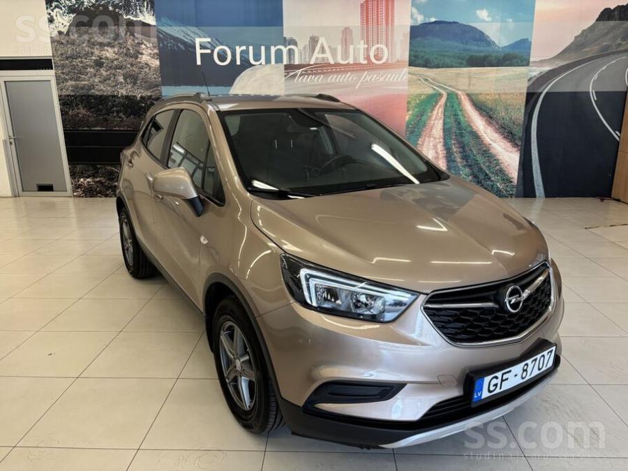 Brūns Opel Mokka 2018 Rīga, ar dzinēja tilpumu 1.60 L un nobraukumu 138 tūkst. km par 8700 €, foto 1 vietnē AUTOMOTO.COM.LV