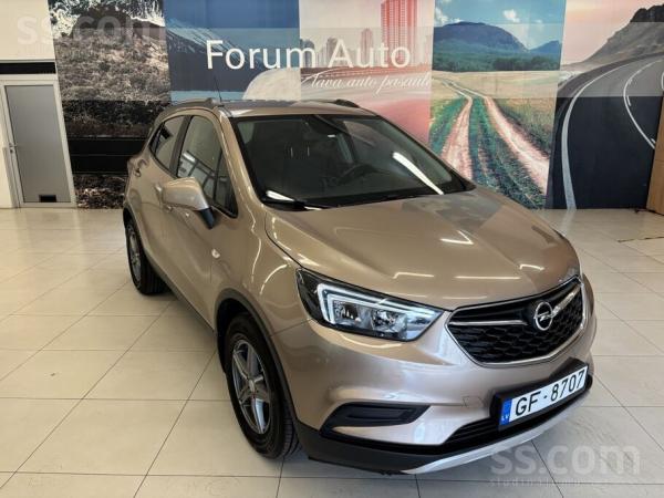 Brūns Opel Mokka 2018 Rīga, ar dzinēja tilpumu 1.60 L un nobraukumu 138 tūkst. km par 8700 €, foto 1 vietnē AUTOMOTO.COM.LV