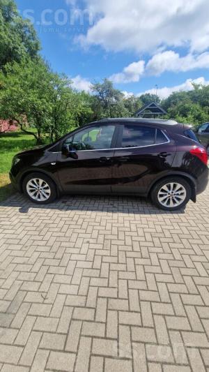 Brown Opel Mokka 2014 in Riga, with an engine capacity of 1.70 L and mileage of 221 thousand km for 6900 €, photo  on AUTOMOTO.COM.LV