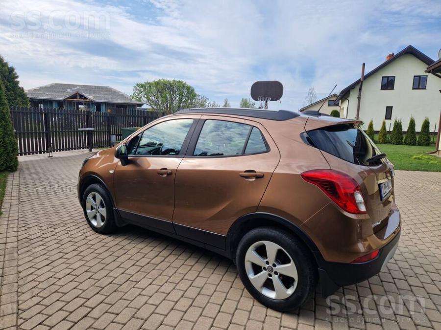 Коричневый Опель Mokka 2018 в Рига, объемом двигателя 1.60 л и пробегом 114 тыс. км за 13600 €, фото 5 на AUTOMOTO.COM.LV