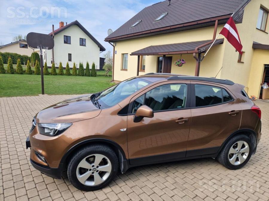 Коричневый Опель Mokka 2018 в Рига, объемом двигателя 1.60 л и пробегом 114 тыс. км за 13600 €, фото 7 на AUTOMOTO.COM.LV