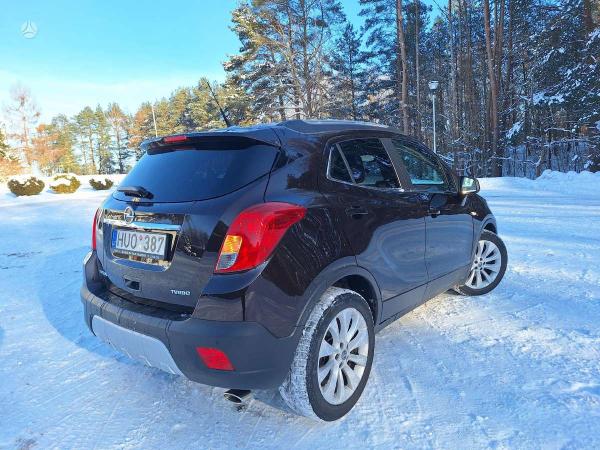 Brown Opel Mokka 2015 in Elektrenai, with an engine capacity of 1.40 L and mileage of 138 thousand km for 5990 €, photo 4 on AUTOMOTO.COM.LV