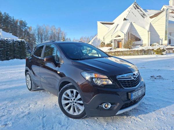 Brown Opel Mokka 2015 in Elektrenai, with an engine capacity of 1.40 L and mileage of 138 thousand km for 5990 €, photo 8 on AUTOMOTO.COM.LV
