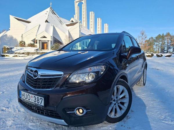 Brown Opel Mokka 2015 in Elektrenai, with an engine capacity of 1.40 L and mileage of 138 thousand km for 5990 €, photo 9 on AUTOMOTO.COM.LV
