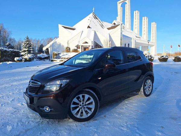 Brown Opel Mokka 2015 in Elektrenai, with an engine capacity of 1.40 L and mileage of 138 thousand km for 5990 €, photo 10 on AUTOMOTO.COM.LV