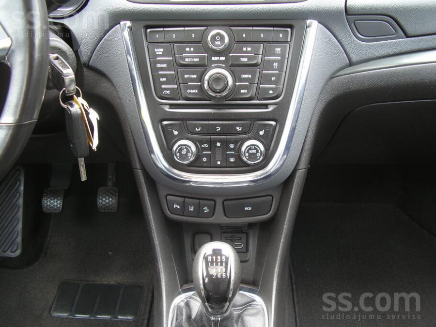 Opel Mokka 2013 Rīga, ar dzinēja tilpumu 1.40 L un nobraukumu 0 tūkst. km par 9650 €, foto 17 vietnē AUTOMOTO.COM.LV