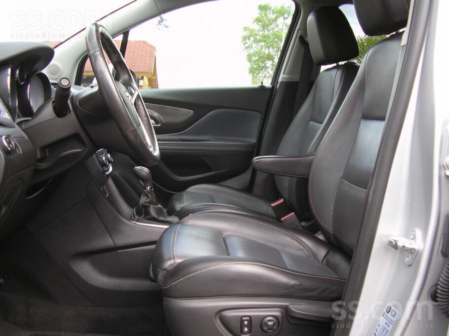 Opel Mokka 2013 Rīga, ar dzinēja tilpumu 1.40 L un nobraukumu 0 tūkst. km par 9650 €, foto 20 vietnē AUTOMOTO.COM.LV