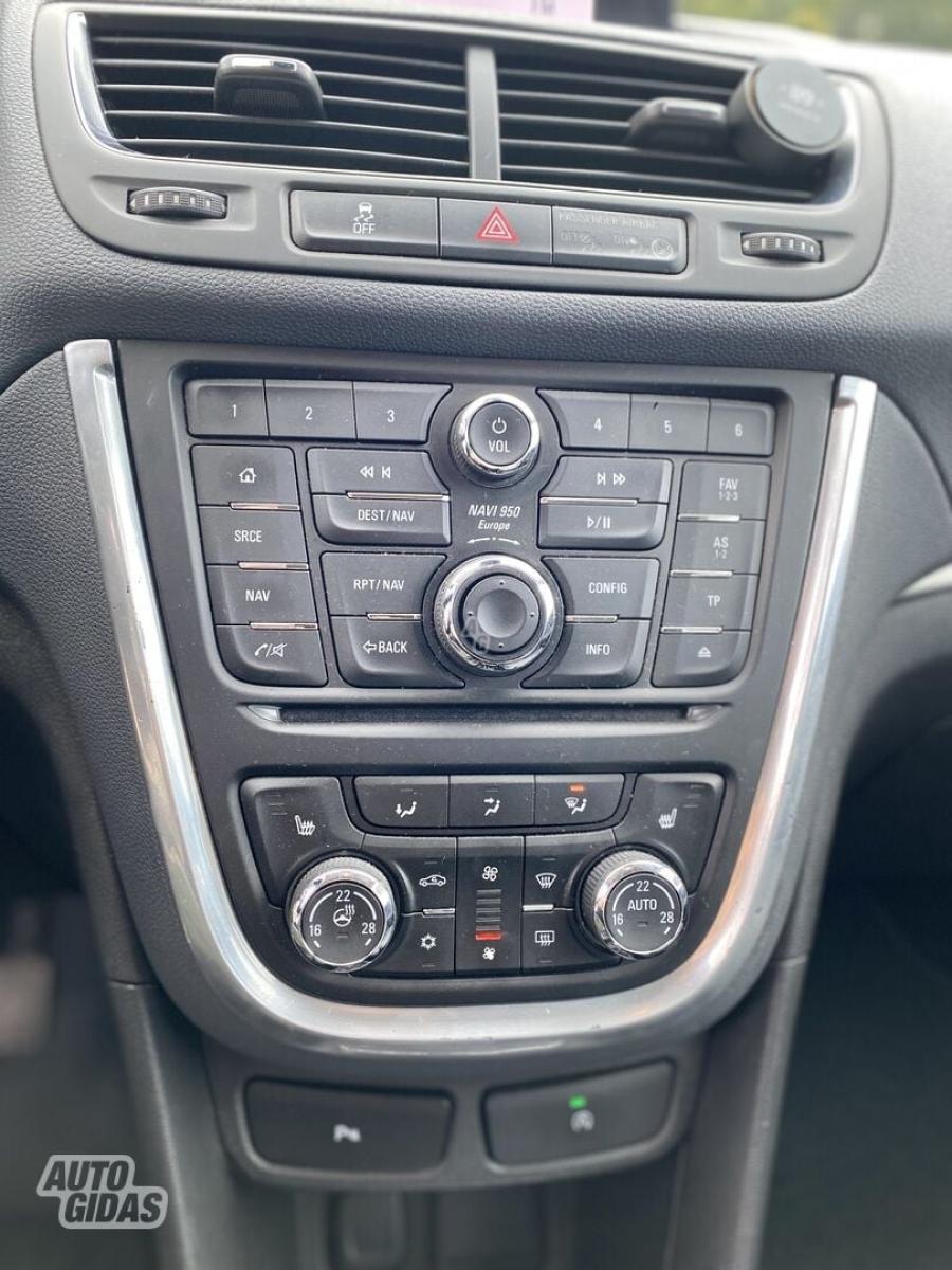 Opel Mokka 2015 in Silute, with an engine capacity of 1.60 L and mileage of 157 thousand km for 7750 €, photo 18 on AUTOMOTO.COM.LV