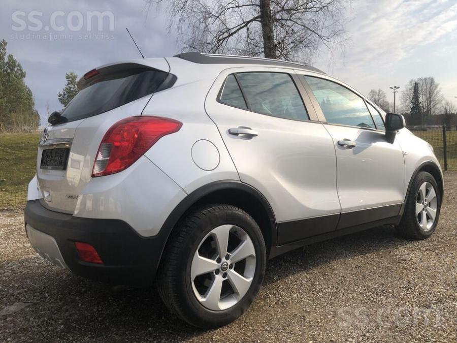Opel Mokka 2016 Valmiera, ar dzinēja tilpumu 1.60 L un nobraukumu 177 tūkst. km par 7770 €, foto 4 vietnē AUTOMOTO.COM.LV