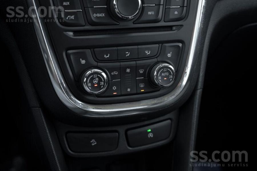 Opel Mokka 2016 in Tukums, with an engine capacity of 1.40 L and mileage of 215 thousand km for 7250 €, photo 23 on AUTOMOTO.COM.LV