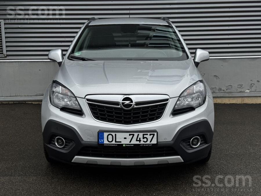 Opel Mokka 2016 in Riga, with an engine capacity of 1.60 L and mileage of 124 thousand km for 7300 €, photo 9 on AUTOMOTO.COM.LV