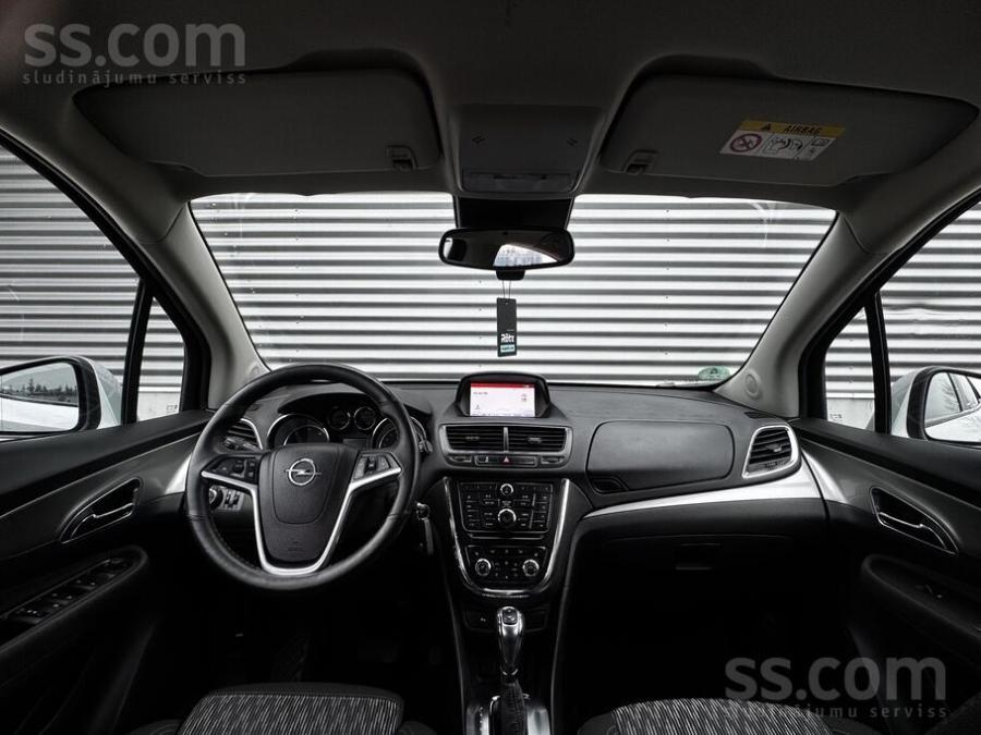 Opel Mokka 2016 in Riga, with an engine capacity of 1.60 L and mileage of 124 thousand km for 7300 €, photo 14 on AUTOMOTO.COM.LV