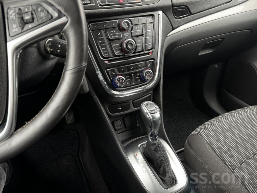 Opel Mokka 2016 in Riga, with an engine capacity of 1.60 L and mileage of 124 thousand km for 7300 €, photo 17 on AUTOMOTO.COM.LV