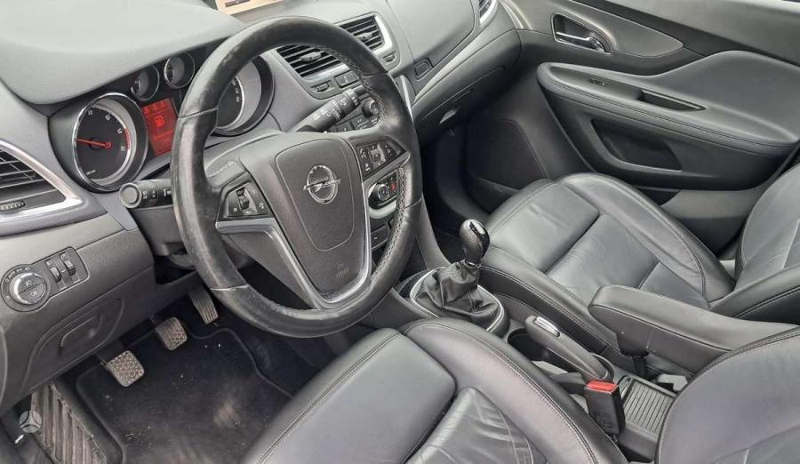 Opel Mokka 2016 in Kaunas, with an engine capacity of 1.60 L and mileage of 158 thousand km for 7990 €, photo 10 on AUTOMOTO.COM.LV