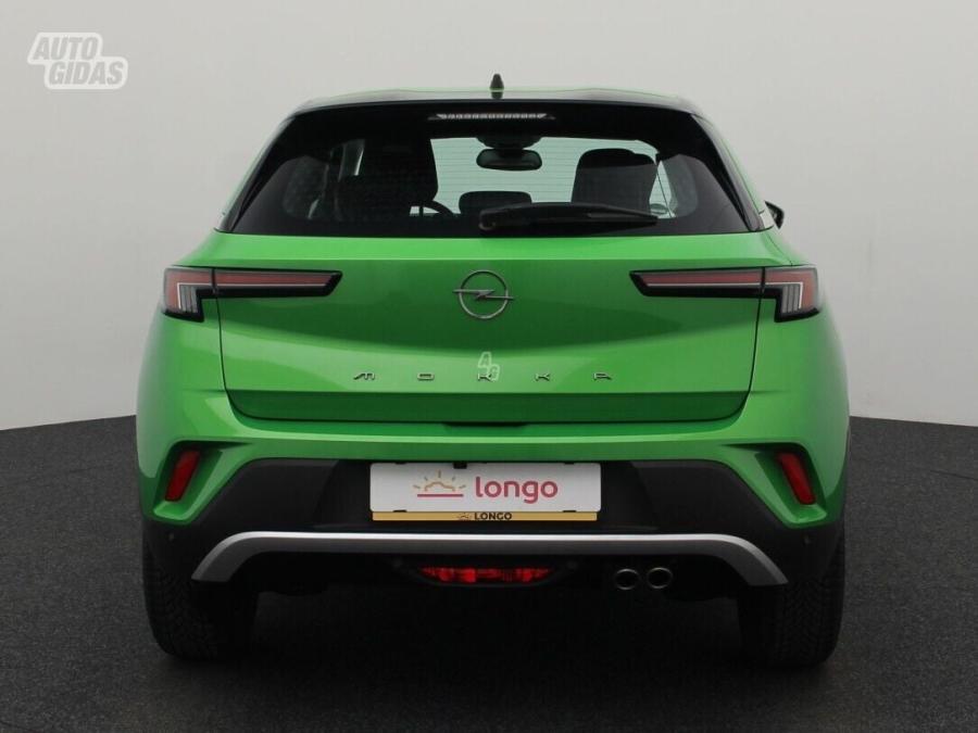 Green Opel Mokka 2021 in Vilnius, with an engine capacity of 1.20 L and mileage of 129 thousand km for 14599 €, photo 5 on AUTOMOTO.COM.LV