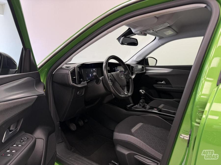 Green Opel Mokka 2021 in Vilnius, with an engine capacity of 1.20 L and mileage of 42 thousand km for 13790 €, photo 10 on AUTOMOTO.COM.LV