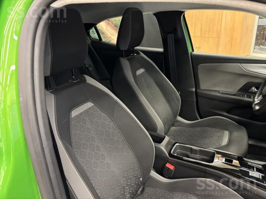 Green Opel Mokka 2022 in Riga, with an engine capacity of 1.20 L and mileage of 59 thousand km for 14700 €, photo 14 on AUTOMOTO.COM.LV