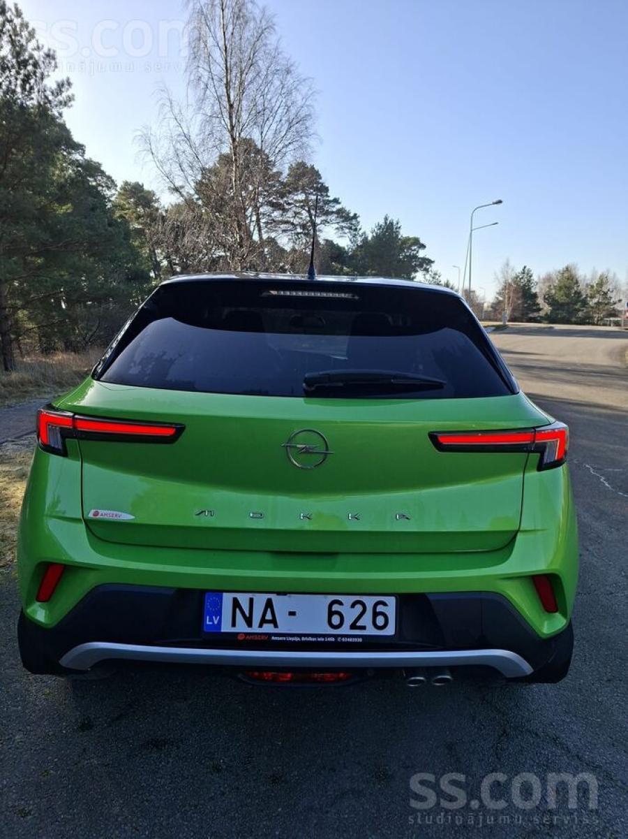 Zaļš Opel Mokka 2022 Talsi, ar dzinēja tilpumu 1.20 L un nobraukumu 31 tūkst. km par 18600 €, foto 12 vietnē AUTOMOTO.COM.LV