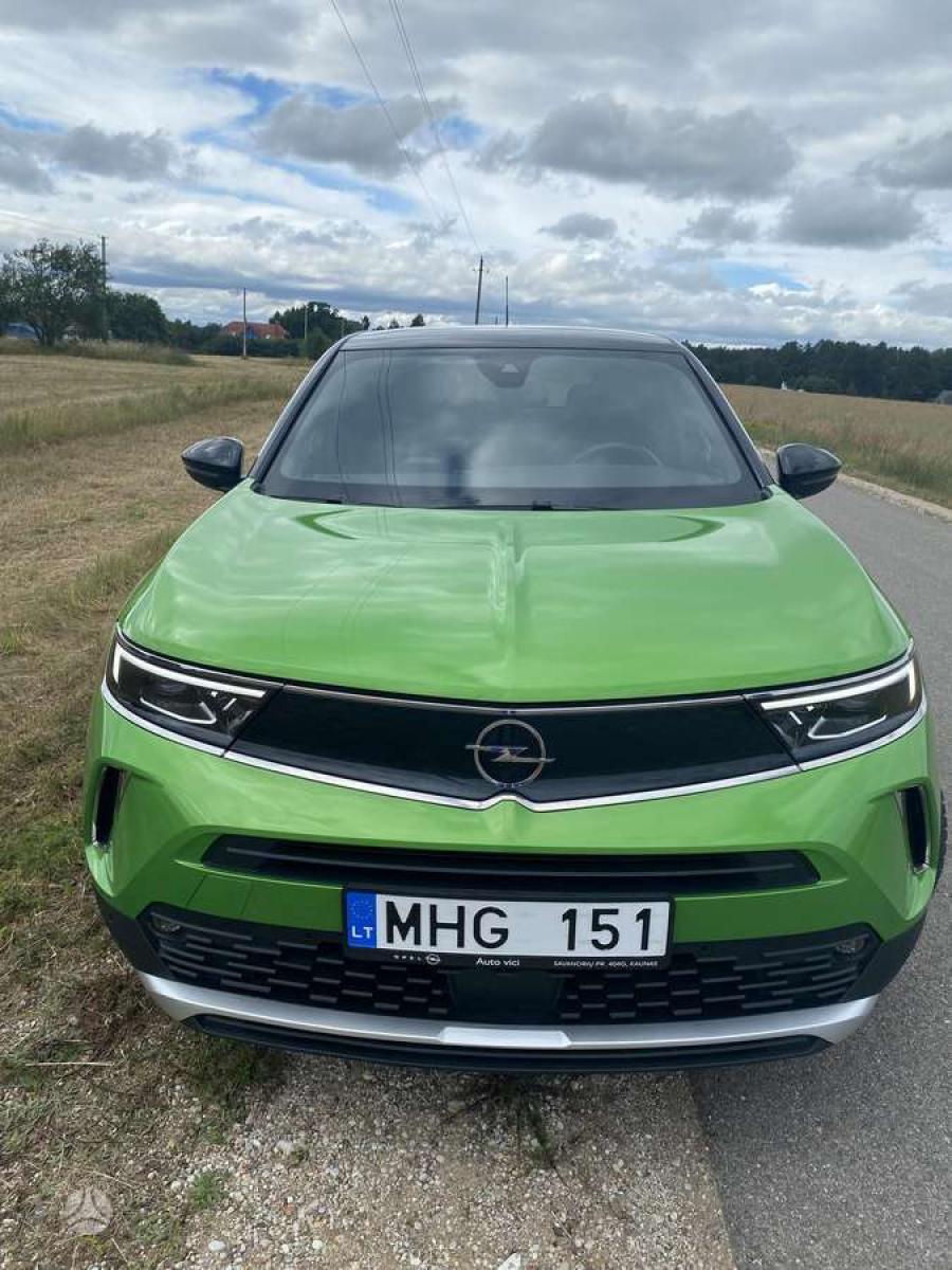 Zaļš Opel Mokka 2022 Kauņa, ar dzinēja tilpumu 1.20 L un nobraukumu 110 tūkst. km par 15499 €, foto 5 vietnē AUTOMOTO.COM.LV